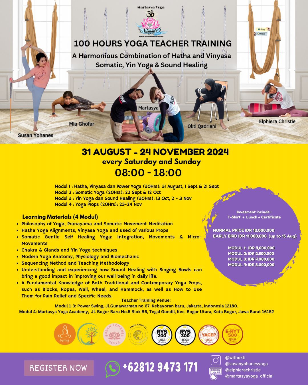 Martasya Yoga Academy - Martasya Yoga